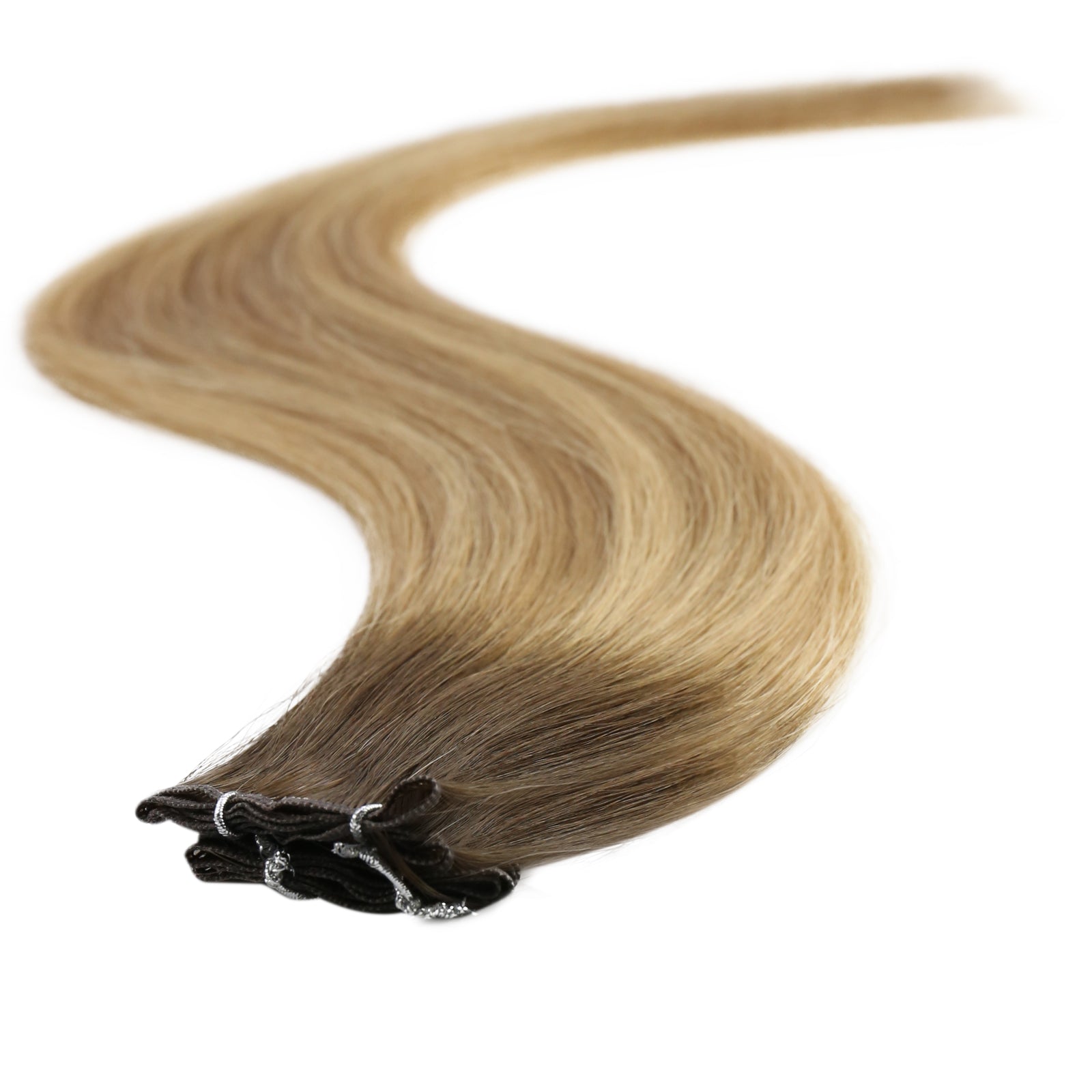 Invisible Weft Roman Dusk (Rooted Dirty Blonde)-INTACTE