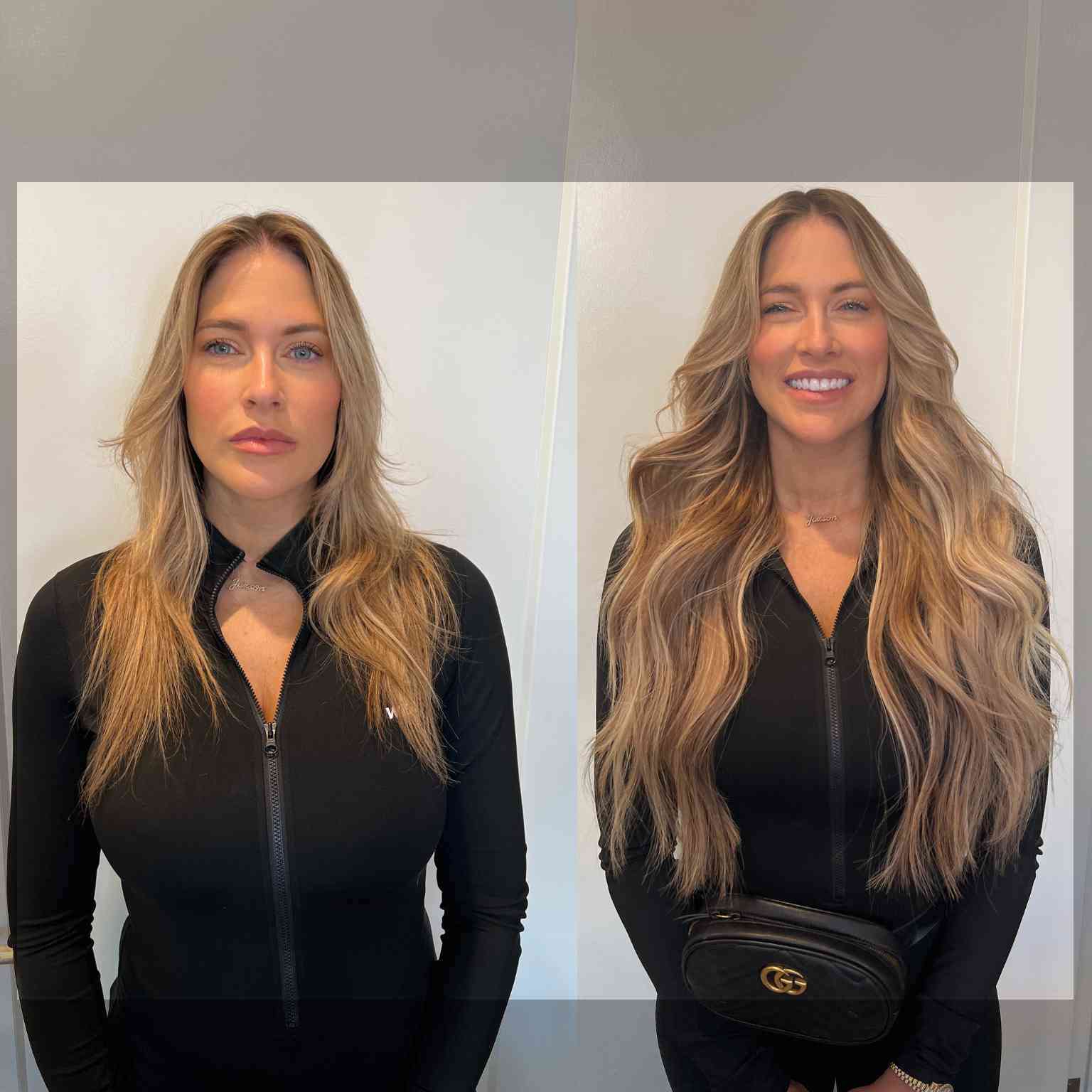 Hair Extensions Before and After Photos By Intacte Hair