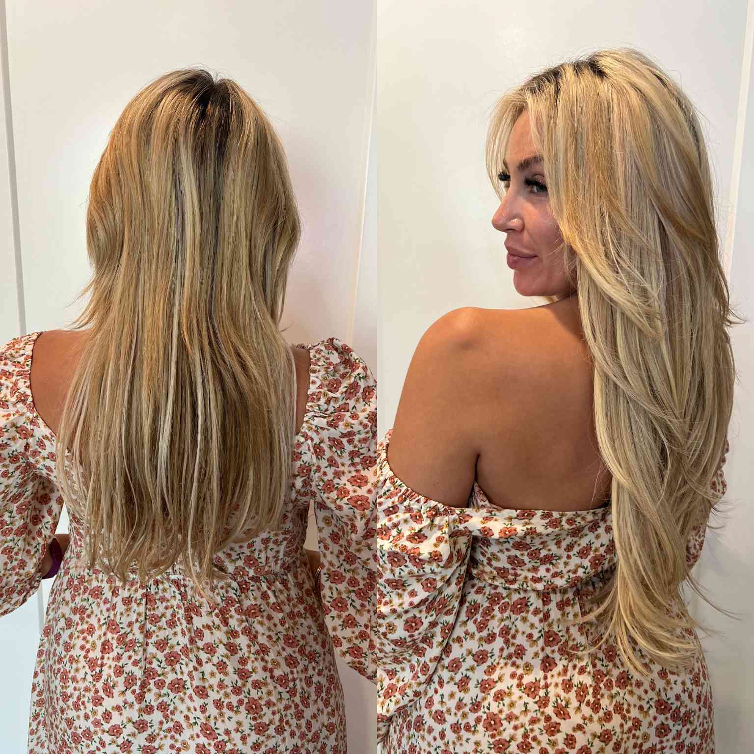 Hair Extensions Before and After Photos By Intacte Hair