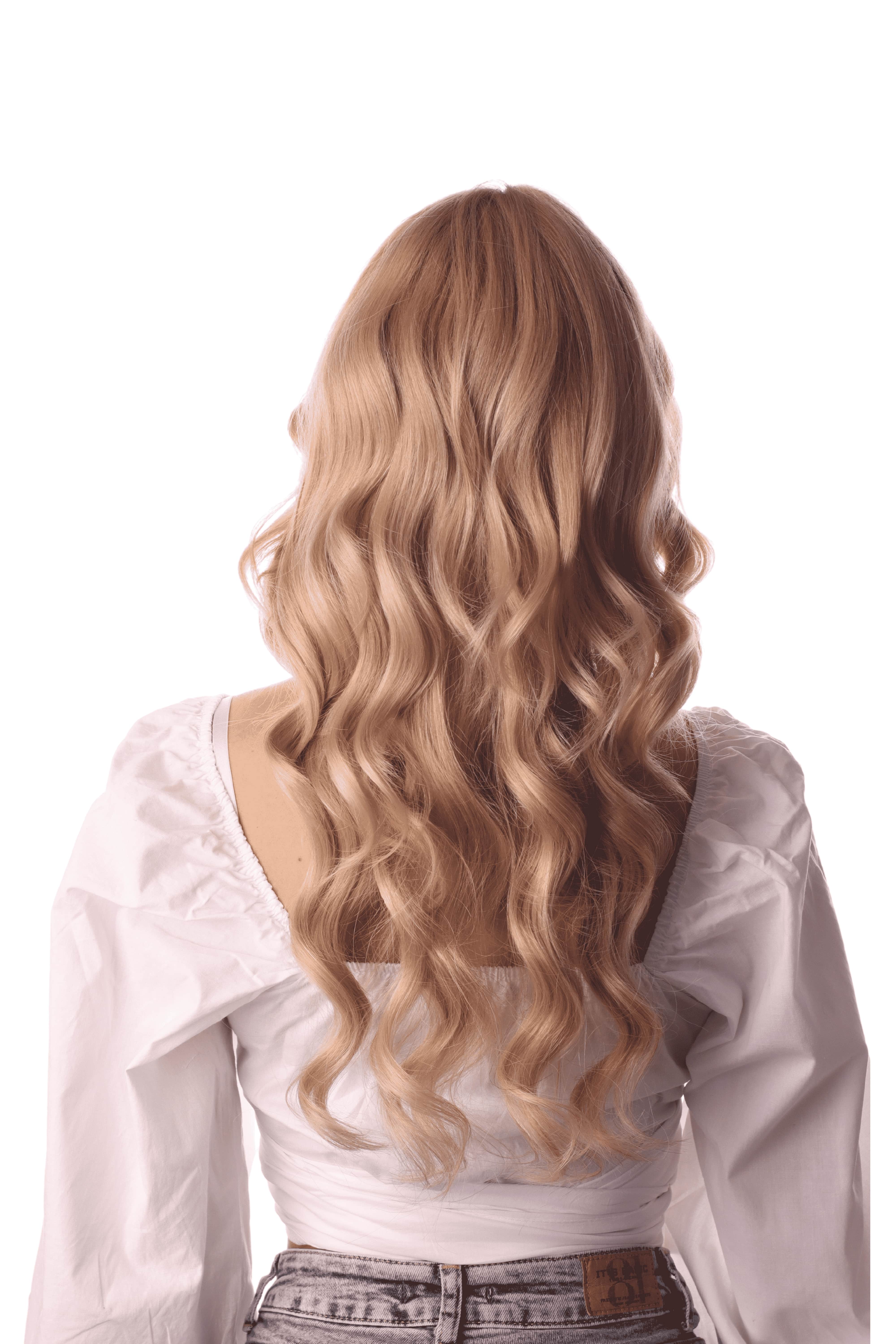 Clip In Hair Extensions Monaco Crystal ((HIGHLIGHT ASH BLONDE)-INTACTE
