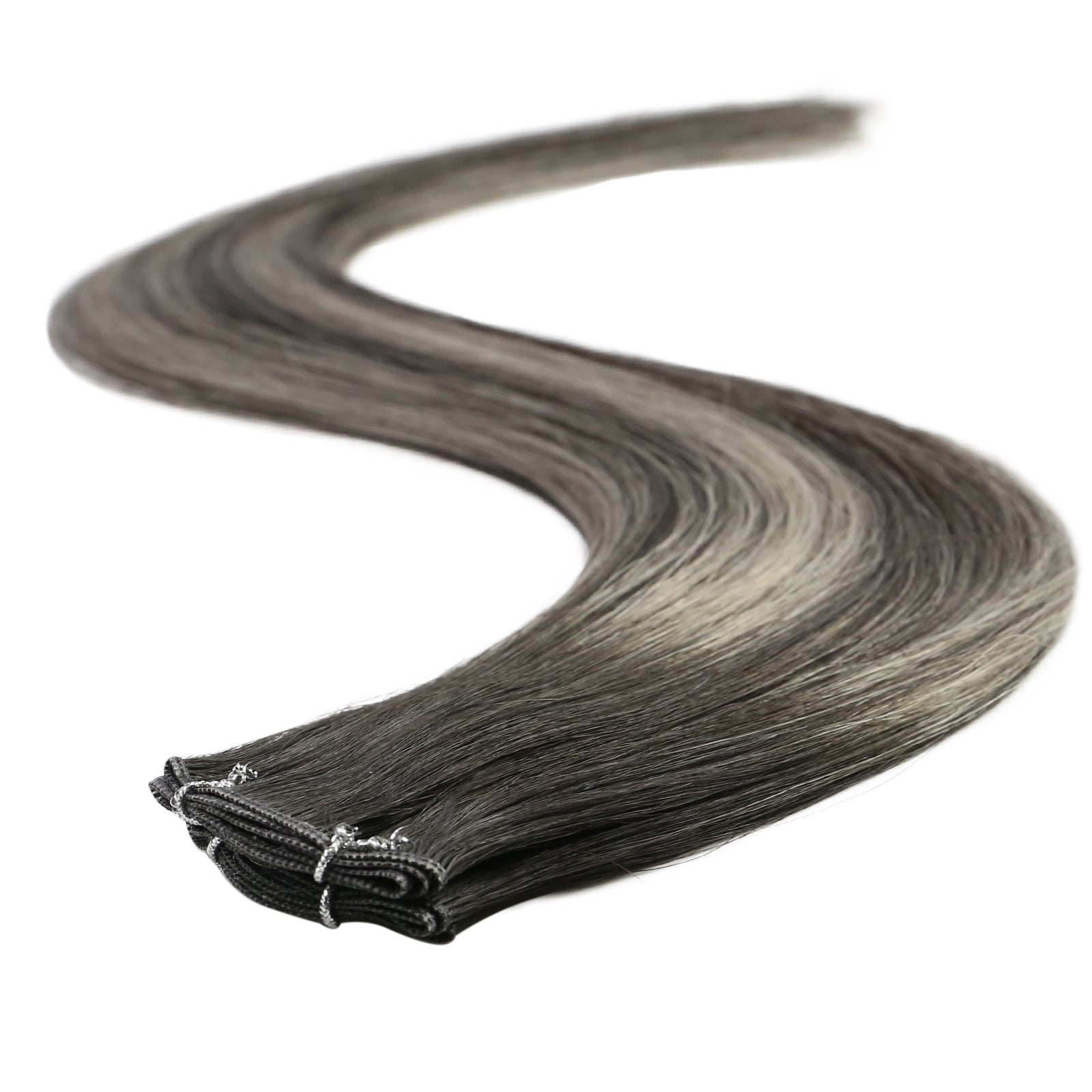 Invisible Weft Verona Lace (Balayage Silver)-INTACTE