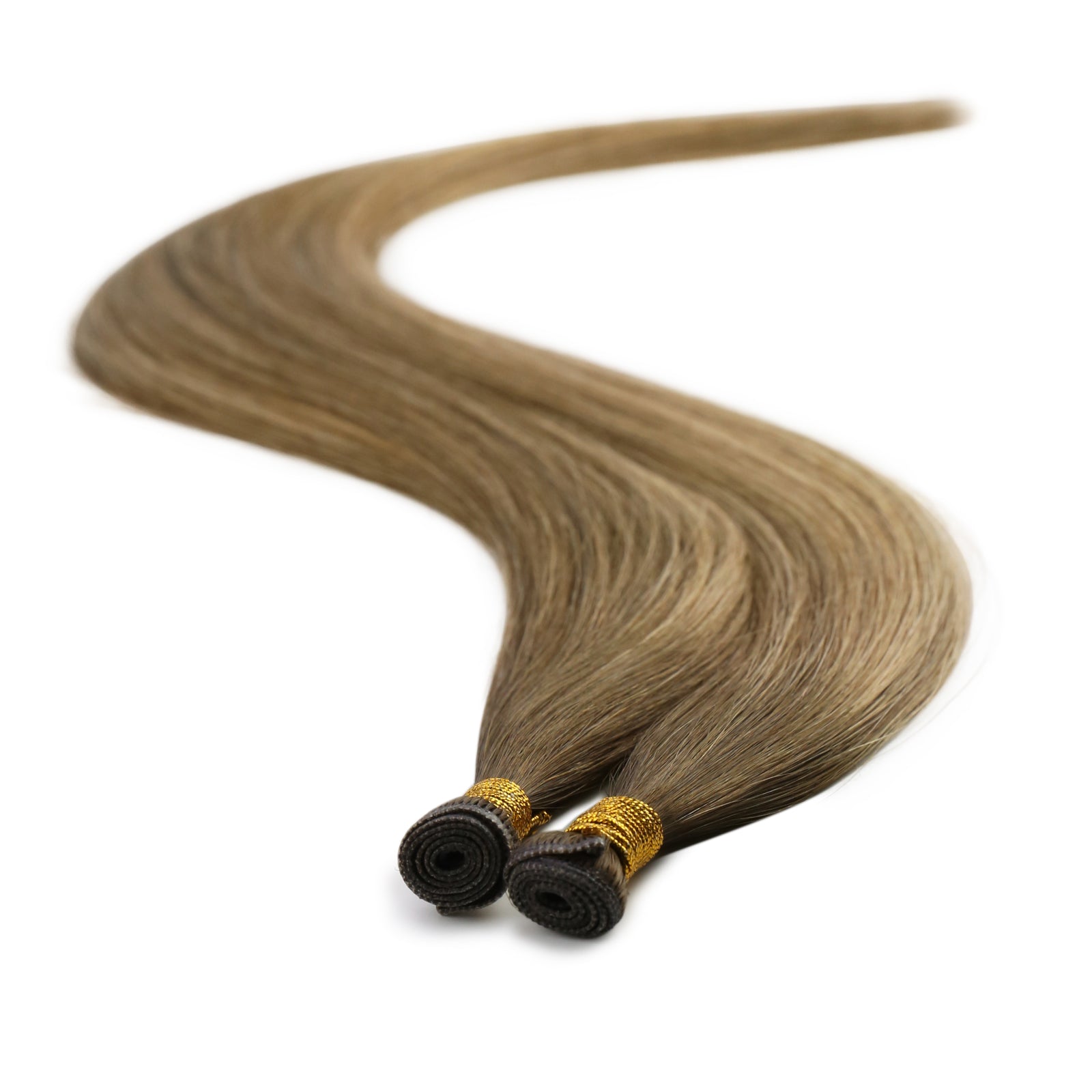 Invisible Weft Swedish Amber (Balayage Almond Brown)-INTACTE