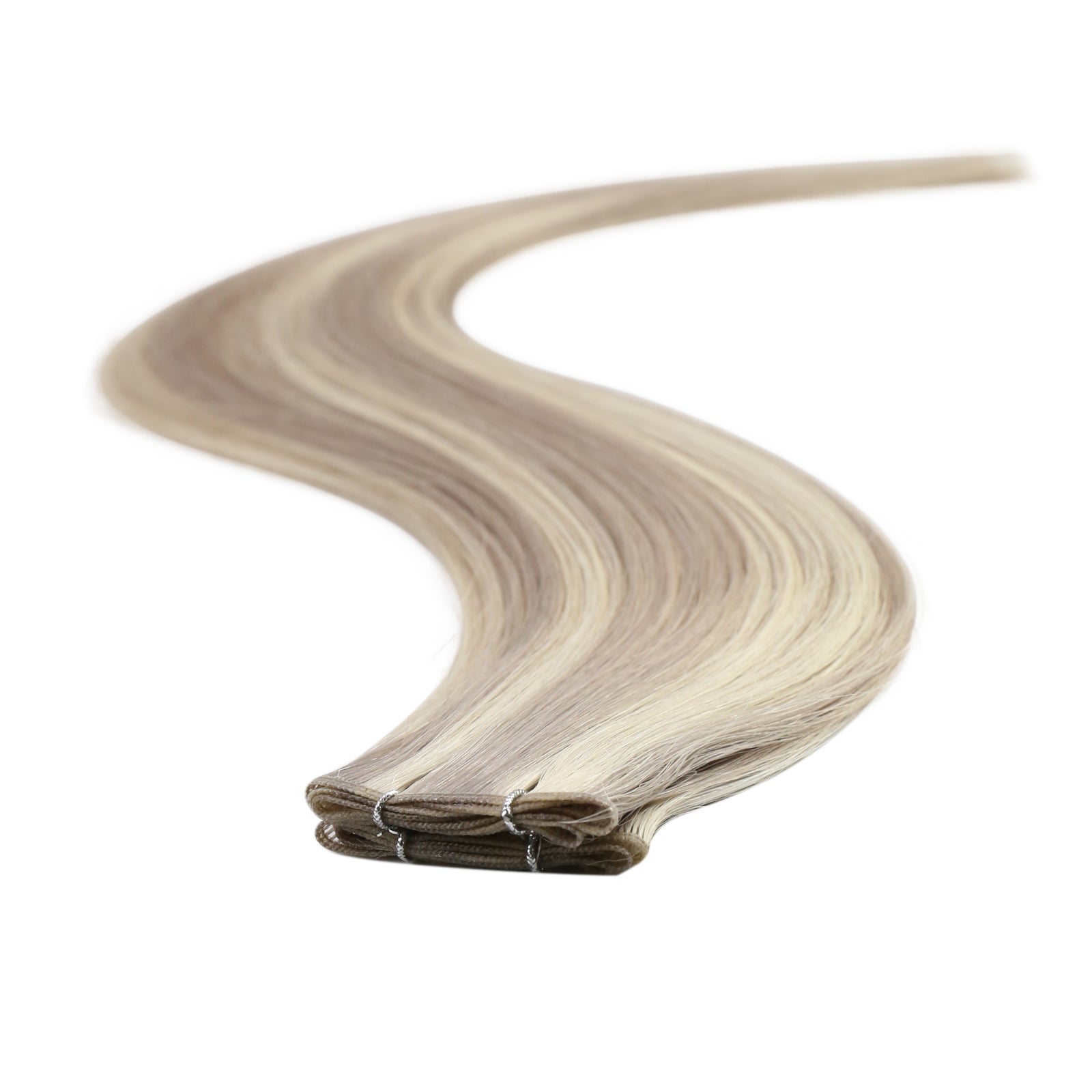 Invisible Weft Norwegian Satin (Piano Ash Blonde)-INTACTE