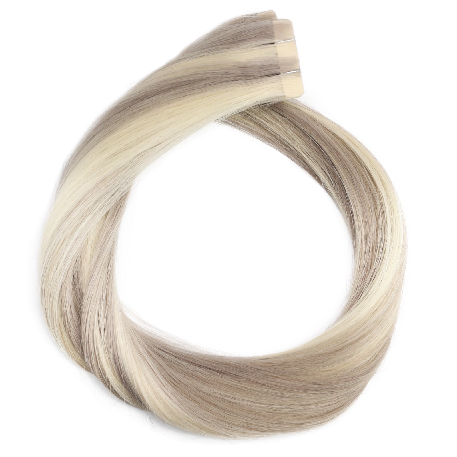 Invisi Tape in Hair Extensions (Highlight Platinum Blonde)-INTACTE