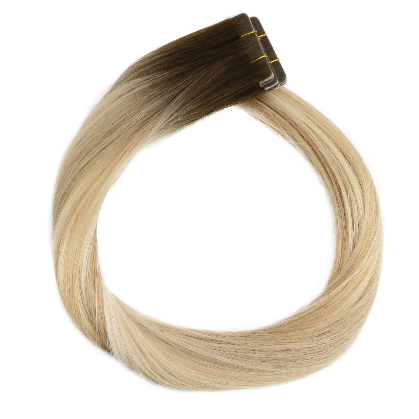 Invisi Tape in Hair Extensions (Rooted Butter Blonde)-INTACTE